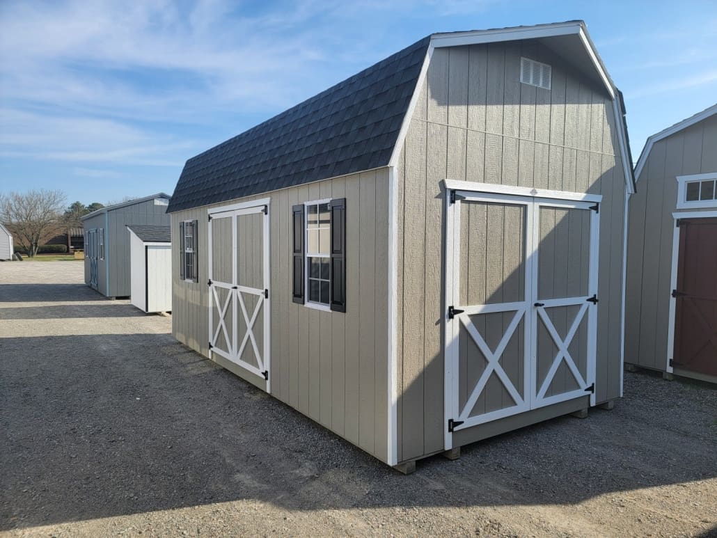 10 x 20 x 7 Tall Wood Barn - Valley Structures