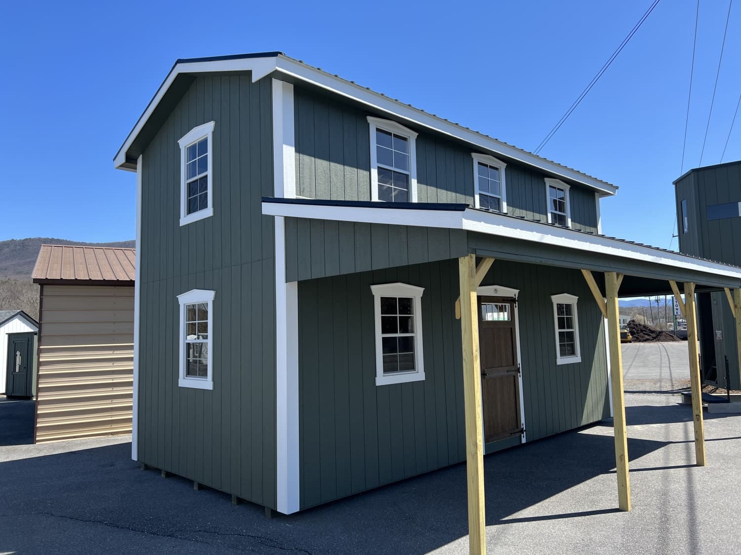 Two Story Shed & Attic Buildings - Valley Structures