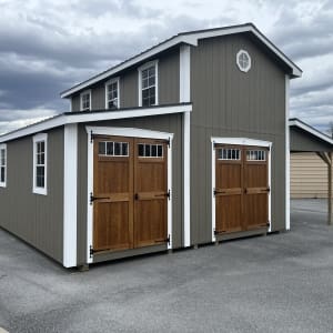 12x20 Full Attic Cottage H3984 - Valley Structures