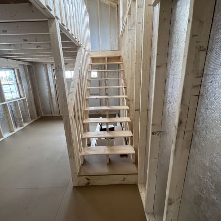 12x20 Full Attic Cottage H3984 - Valley Structures