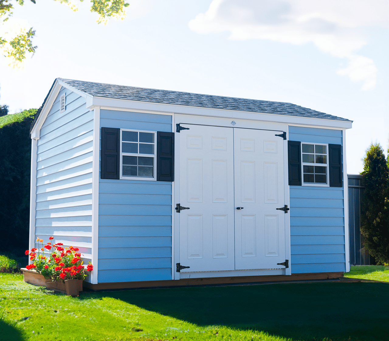 Storage Shed Virtual Tour - 3D Matterport View - Valley Structures