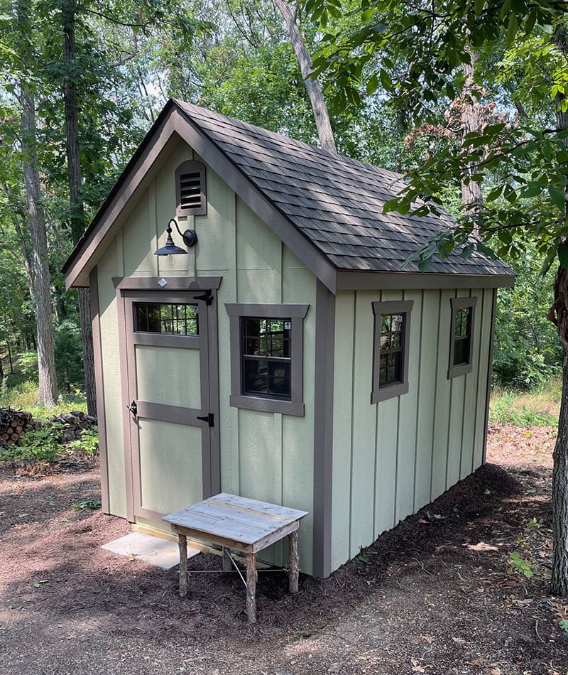 Custom Shed | A White Post Customer Story | Valley Structures