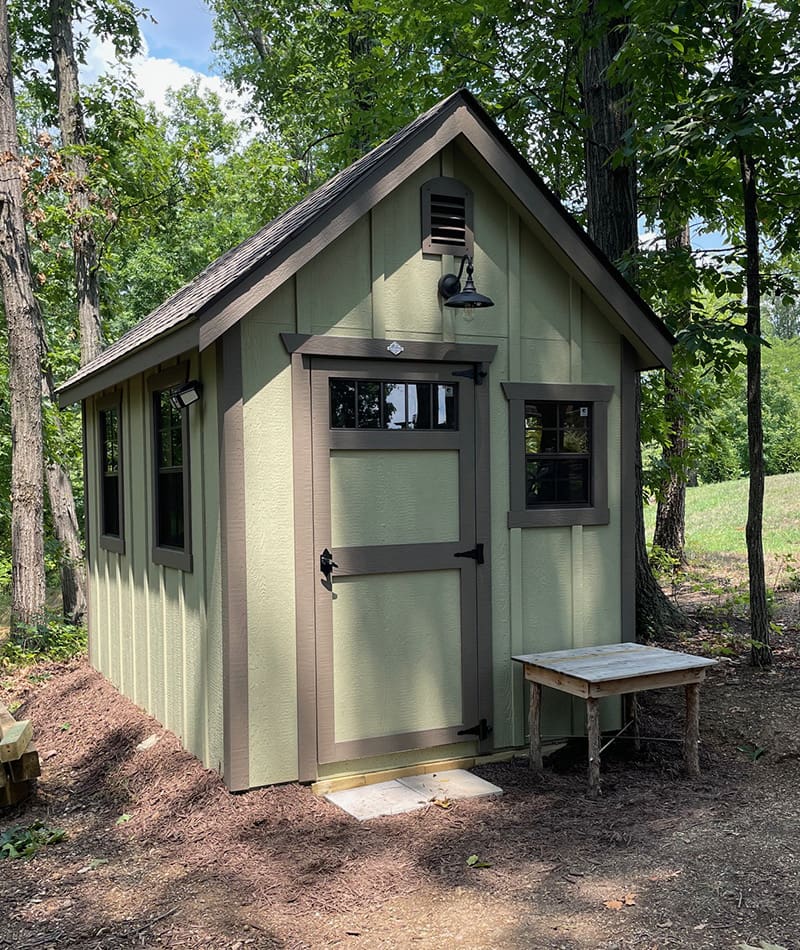 Custom Shed | A White Post Customer Story | Valley Structures