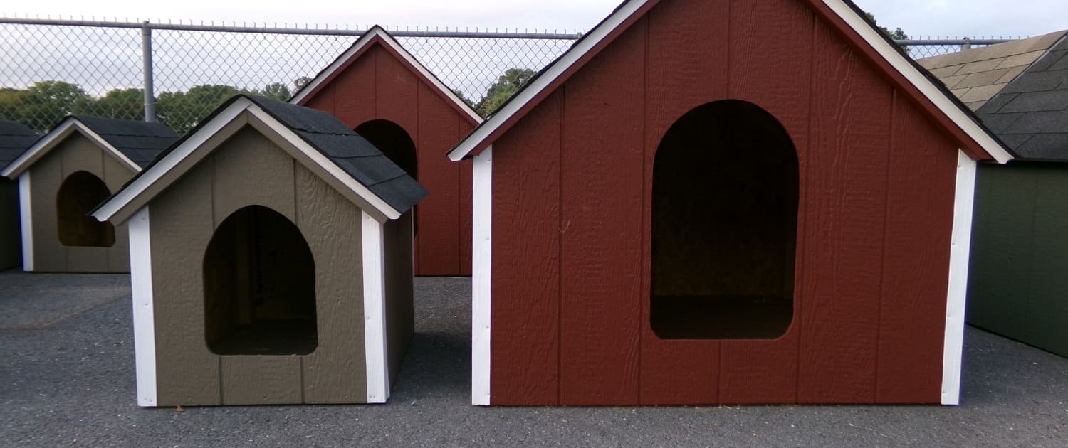 Outdoor Dog Houses | Sizes & Info | Valley Structures