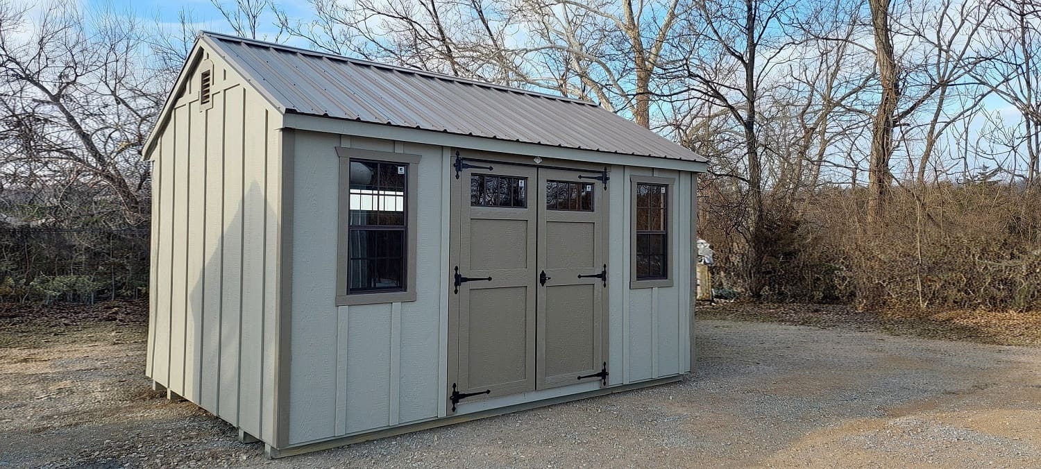 10x14 LP Board & Batten Cottage Now Available